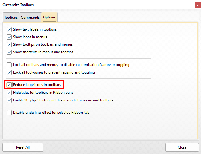 PDF-XChange Co Ltd :: Knowledge Base :: How Do I Customize toolbars in PDF-XChange Editor?